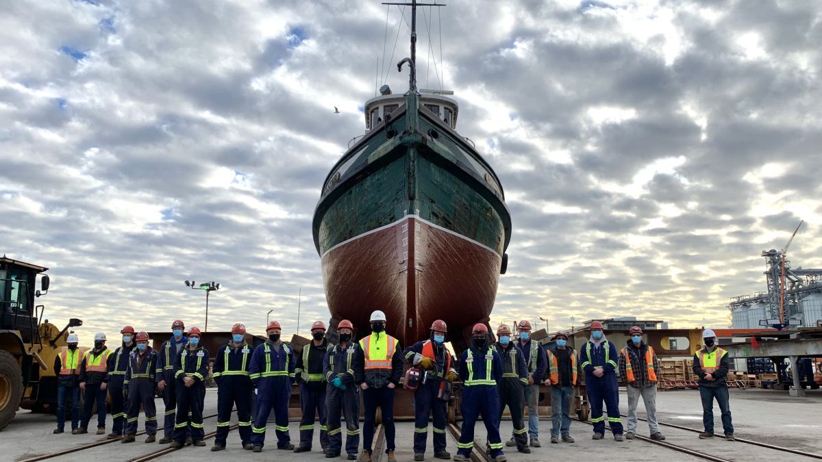 Riviera - News Content Hub - Steam tug Master’s centenary restoration ...