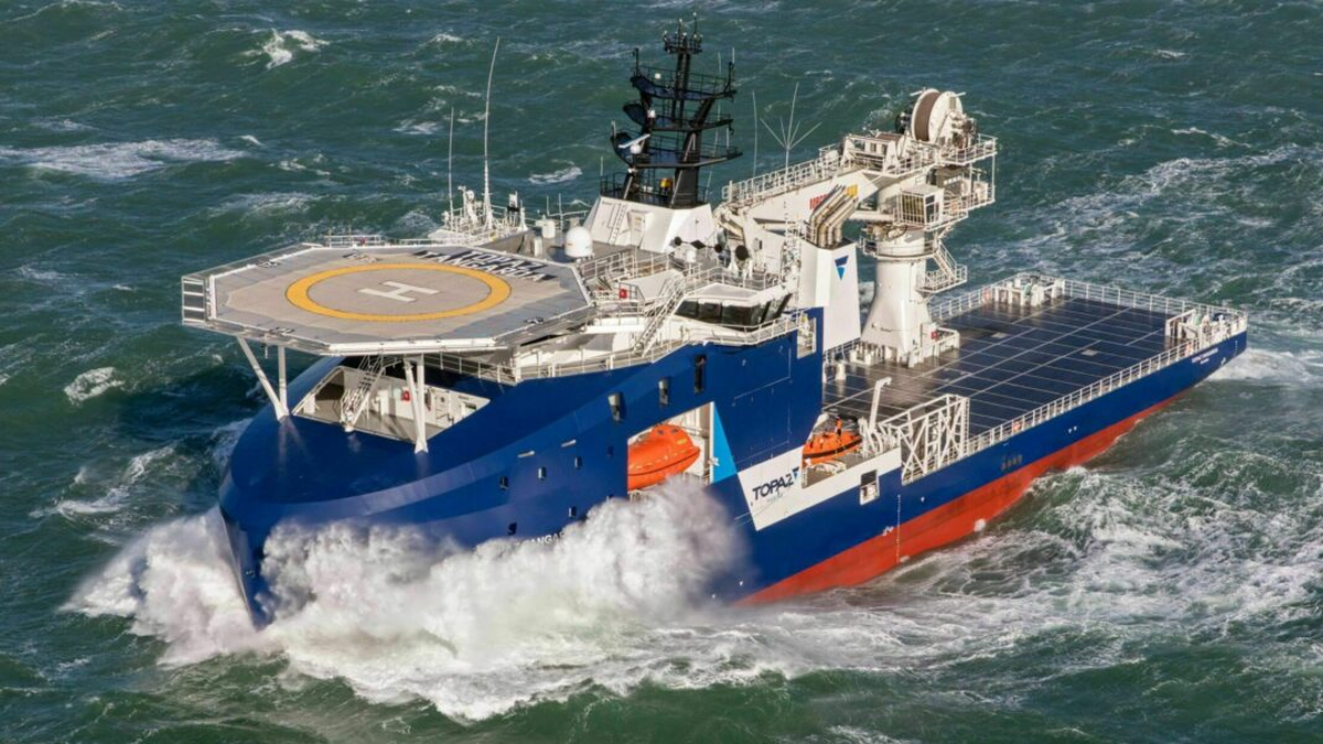 Riviera - News Content Hub - Conversion started on first UK subsea protection ship
