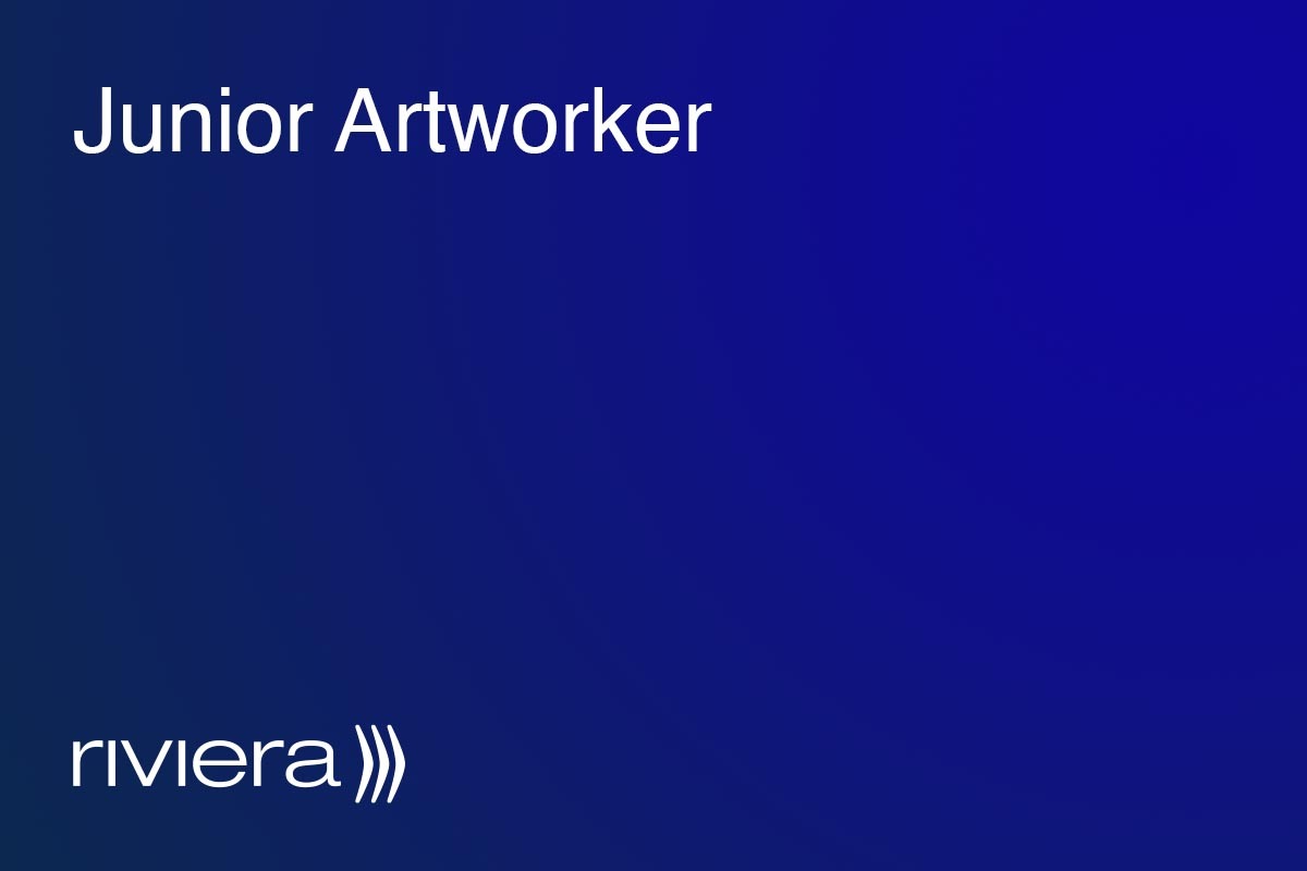 Riviera - Careers - Junior Artworker