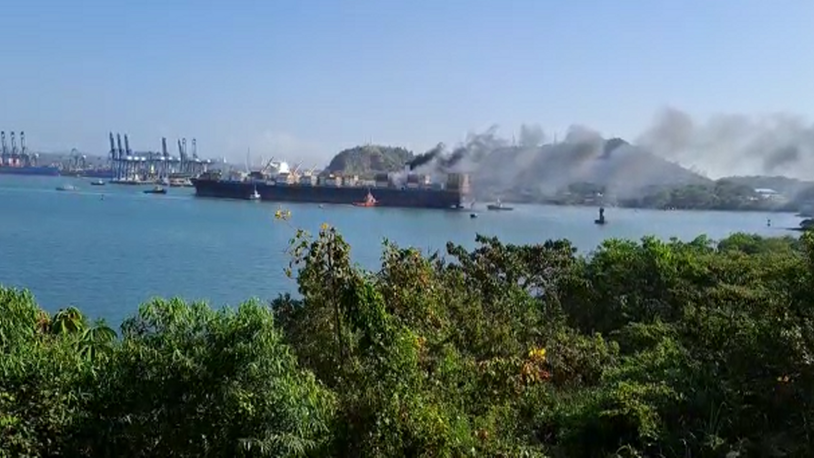 Riviera - News Content Hub - Container ship fire contained at Panama ...