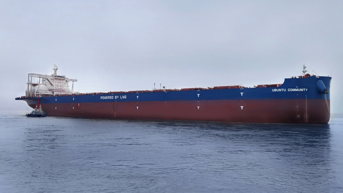 Riviera - News Content Hub - Maran Dry’s first LNG-fuelled ...