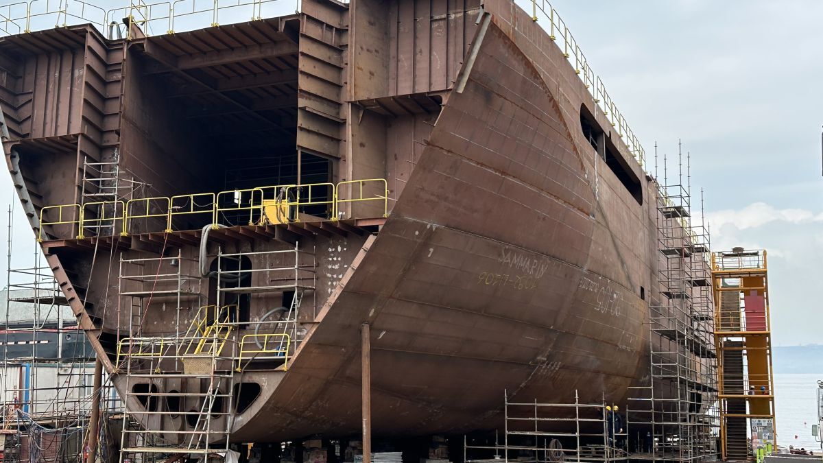 Riviera - News Content Hub - Milestones met for new CMAL ferries