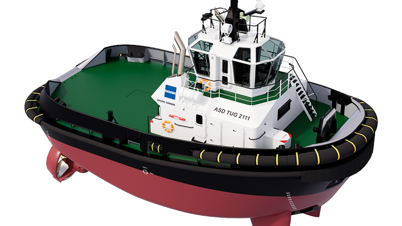 Riviera - News Content Hub - Damen unveils compact ASD tug design