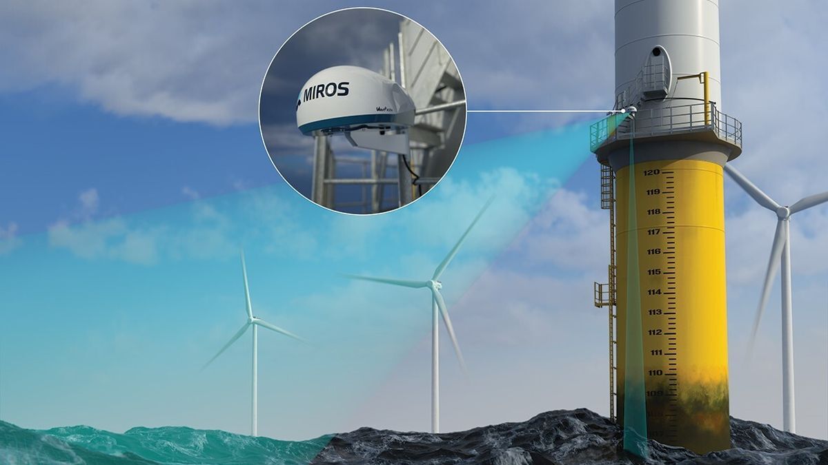 Riviera - News Content Hub - Miros unveils wave spectra sensor for the ...