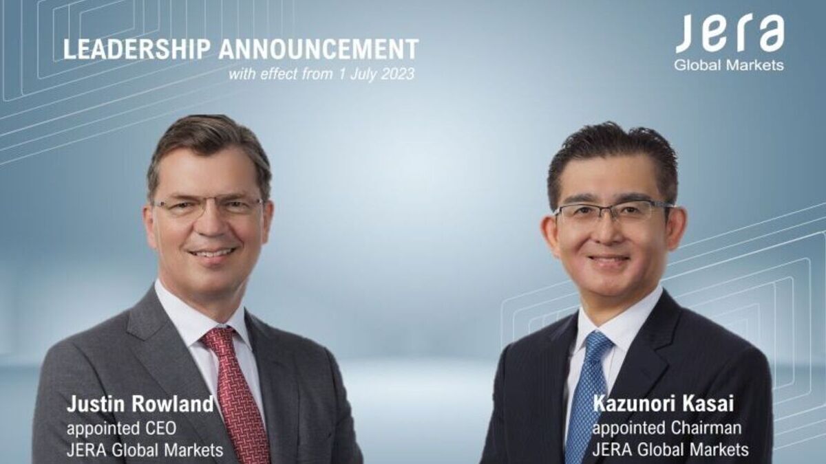 Riviera - Executive Moves - JERA appoints new CEO, chairman of the board