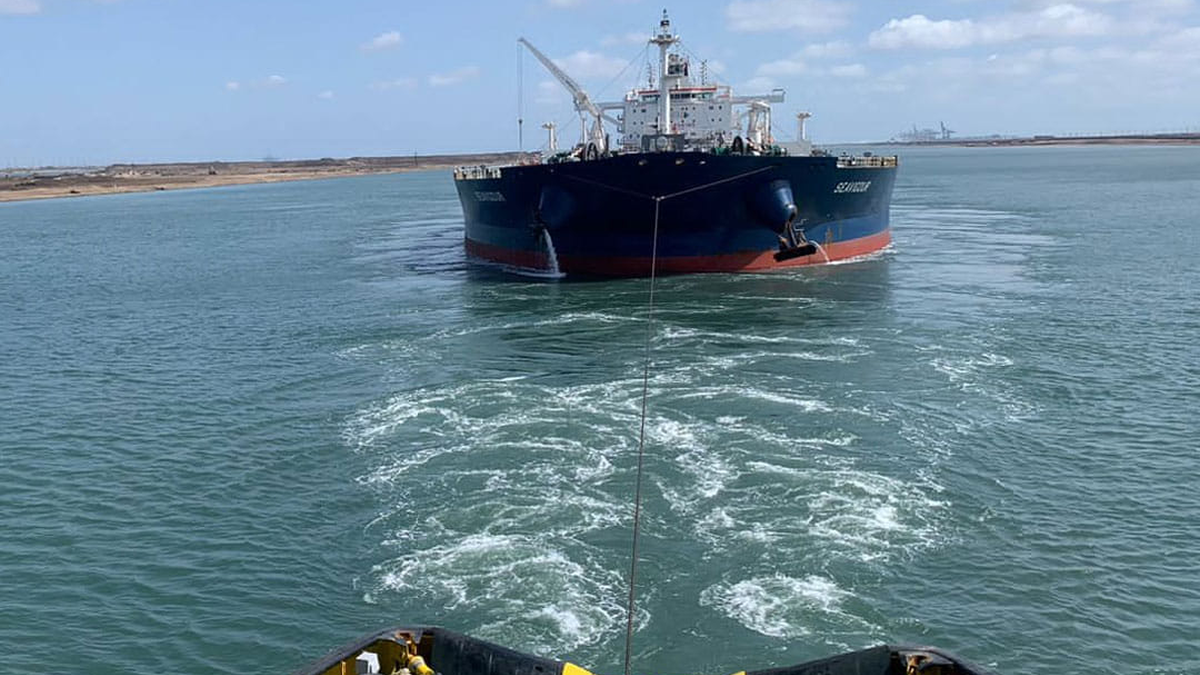 Riviera - News Content Hub - Stricken tanker on Russia-China route ...