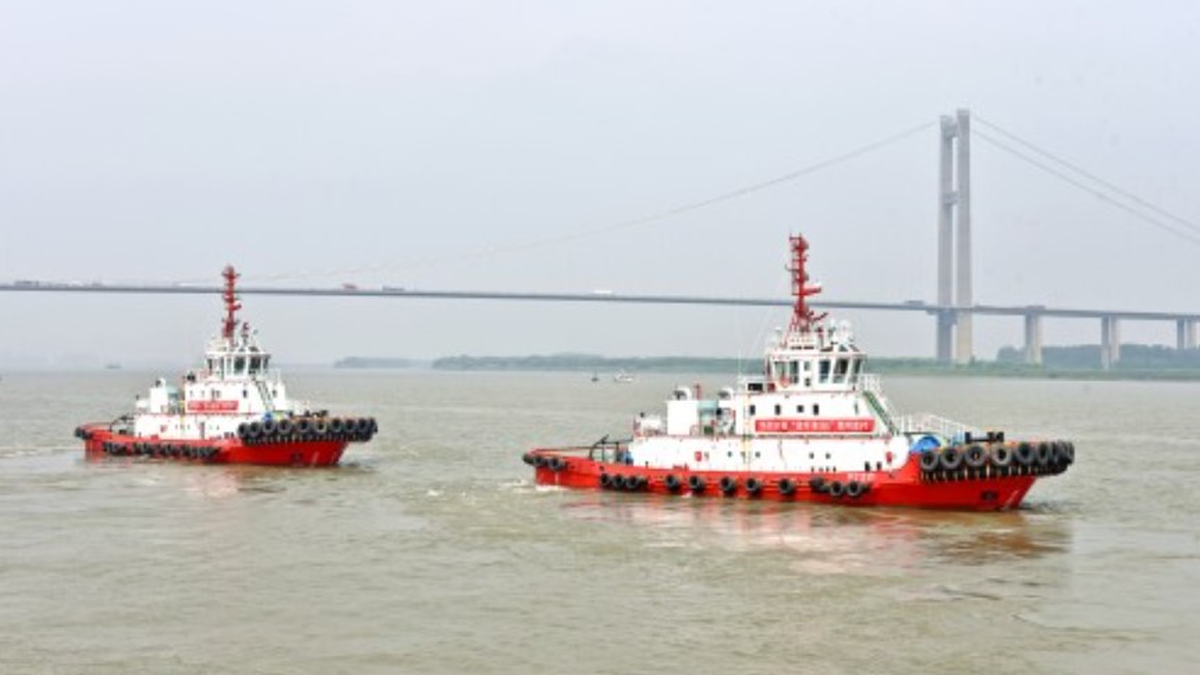 Chinese Tug Construction Milestones Reached World Ports Organization