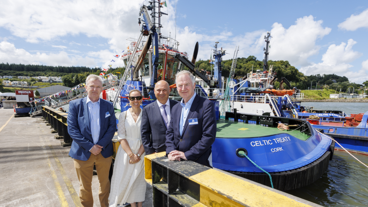 Riviera - News Content Hub - Ireland welcomes new harbour tug at ...