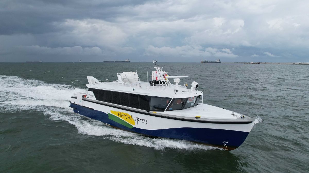 Riviera - News Content Hub - Trio of fast ferries delivered to EMO