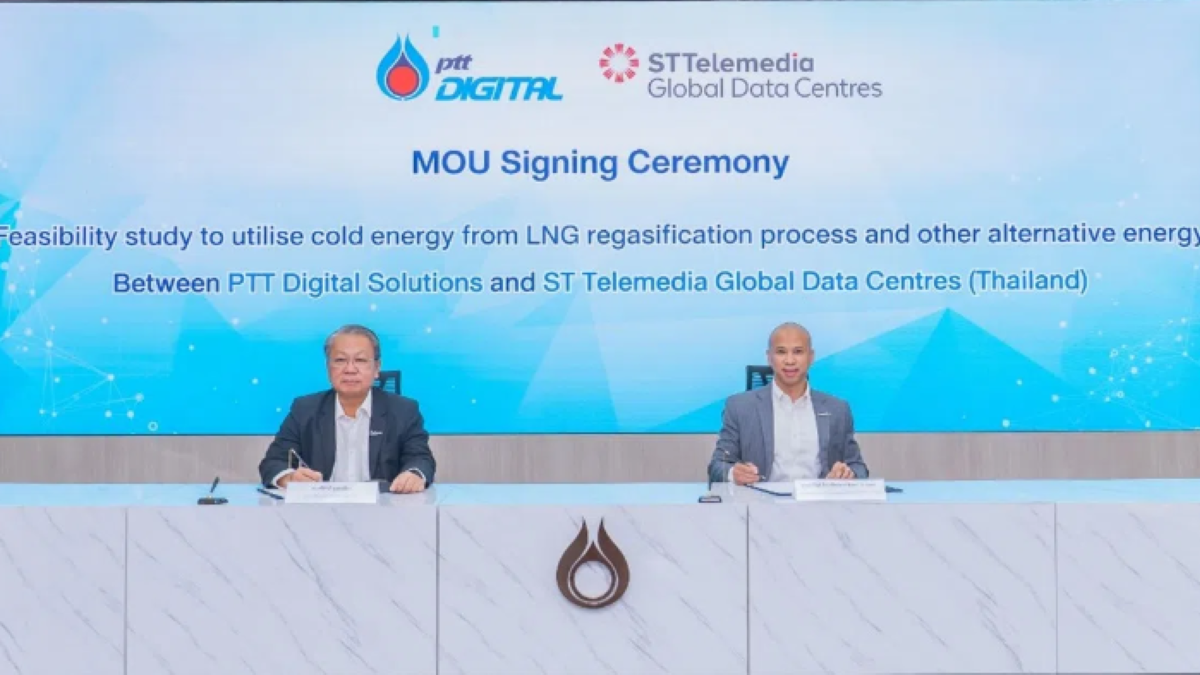 Riviera - News Content Hub - PTT Digital, STT GDC to explore cold energy from LNG regasification