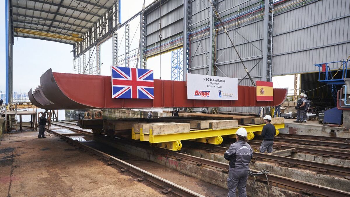 Riviera - News Content Hub - Keel-laying held at Freire for Briggs ...