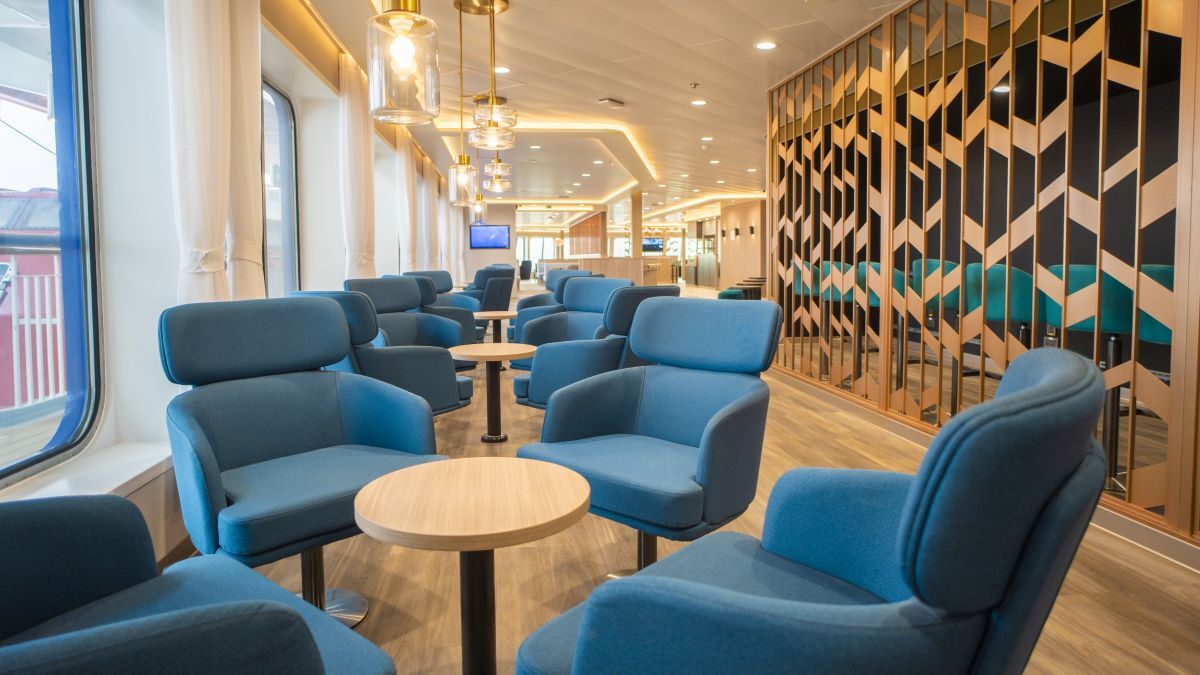 Riviera - News Content Hub - P&O Ferries’ new ferry provides creature ...