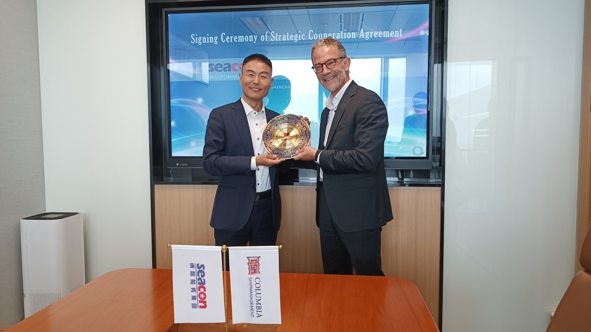 Riviera - News Content Hub - Columbia enters co-operation agreement with Seacon Shipping