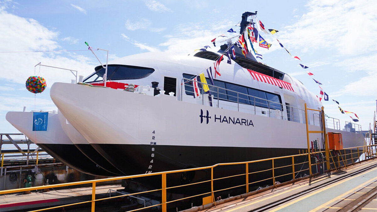 Riviera - News Content Hub - Hydrogen fuel cell delivered for Japanese ferry