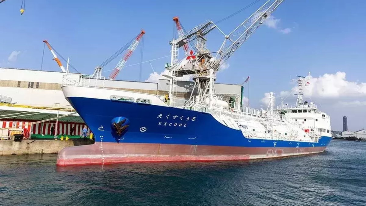 Riviera - News Content Hub - Japan takes delivery of LCO2 carrier