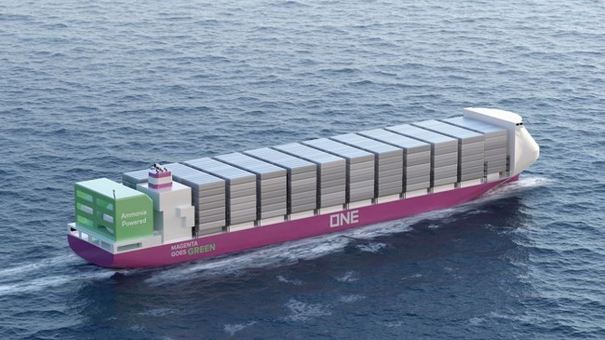 Riviera - News Content Hub - ONE awarded AiP for ammonia box ship