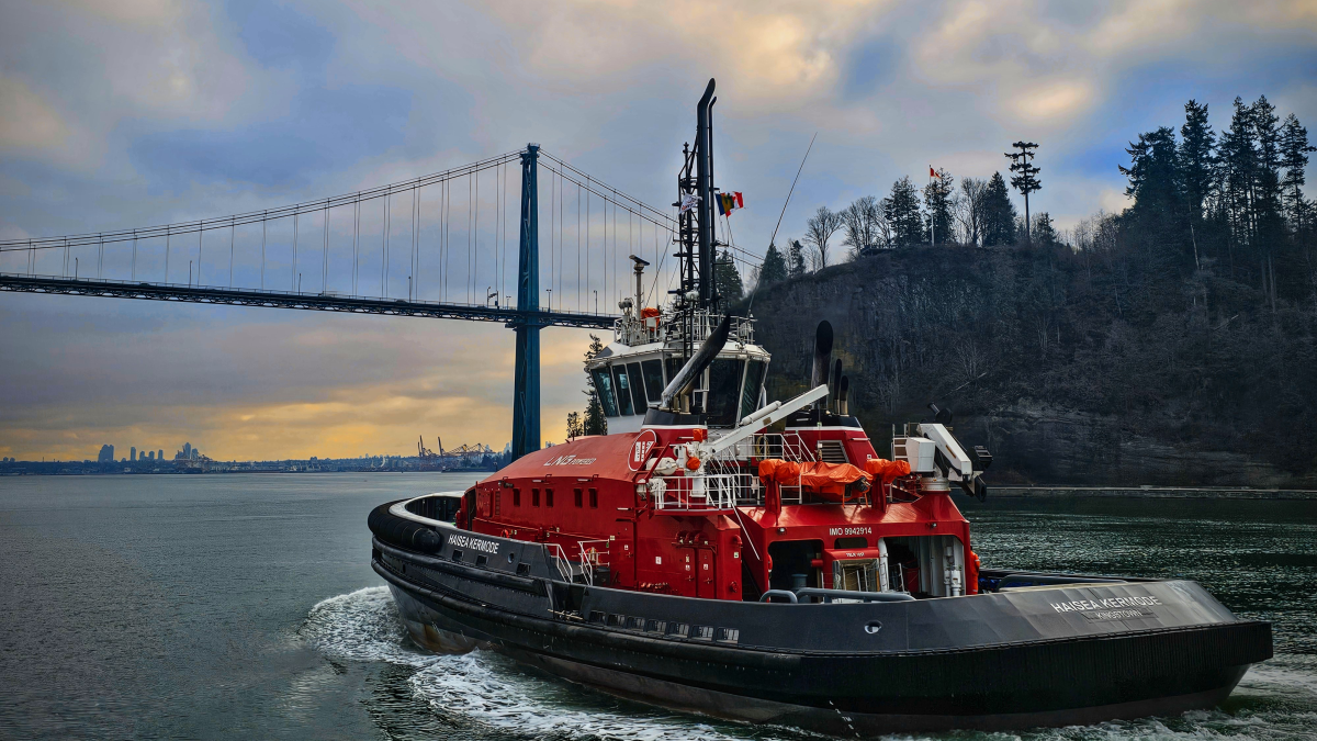 Riviera - News Content Hub - HaiSea Marine welcomes LNG-fuelled escort tug
