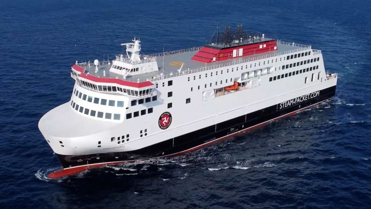 Riviera - News Content Hub - Isle of Man ferry takes on next-gen ...