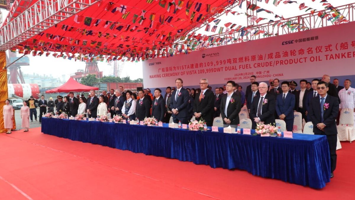 Riviera - News Content Hub - Fourth LNG dual-fuel LR1 tanker joins ...