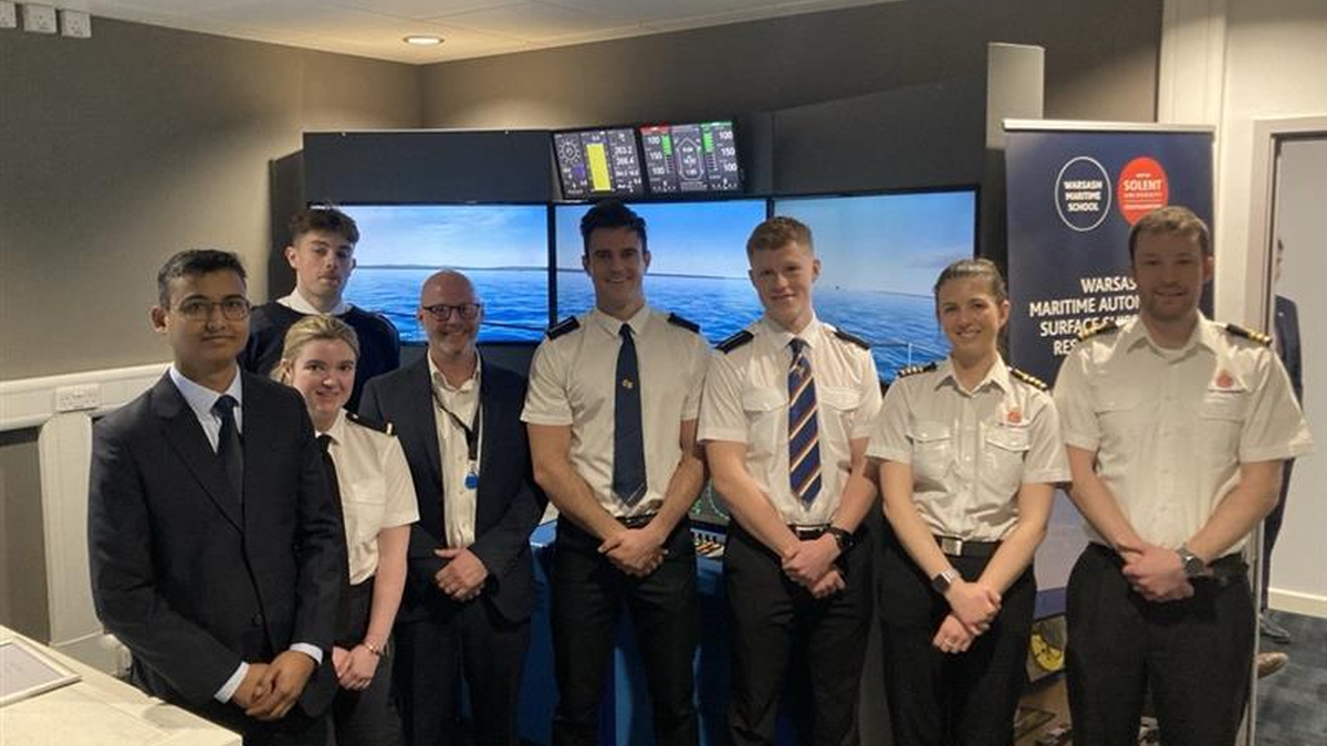 Riviera - News Content Hub - UK training centre installs GMDSS bridge ...