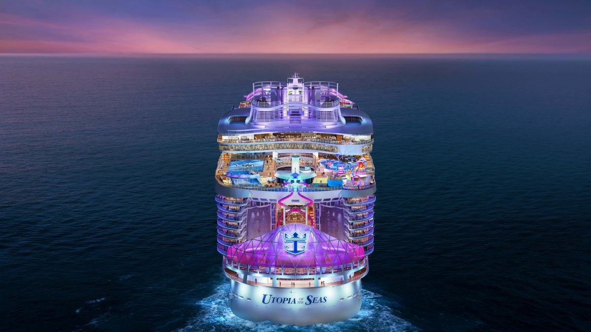 Riviera - News Content Hub - Utopia of the Seas is the first vessel to ...