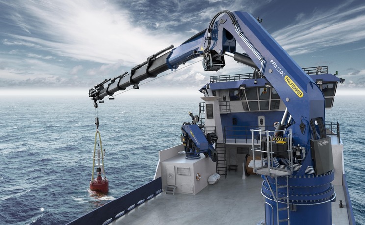Riviera - Expert Views - Palfinger Marine’s PFM 2100: A New Era of Heavy-Duty Cranes