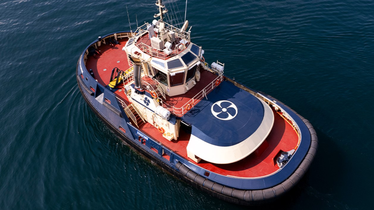 Riviera - News Content Hub - Svitzer takes delivery of first TRAnsverse tug
