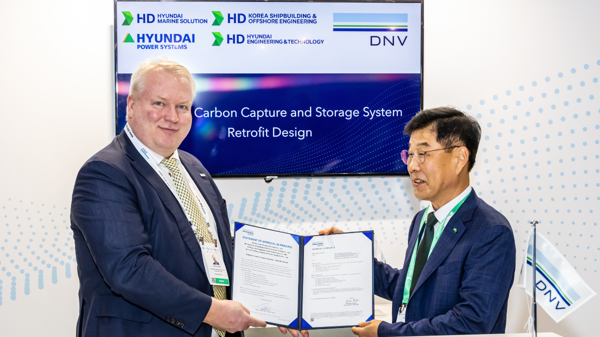 Riviera - News Content Hub - HD Hyundai onboard carbon capture system ...