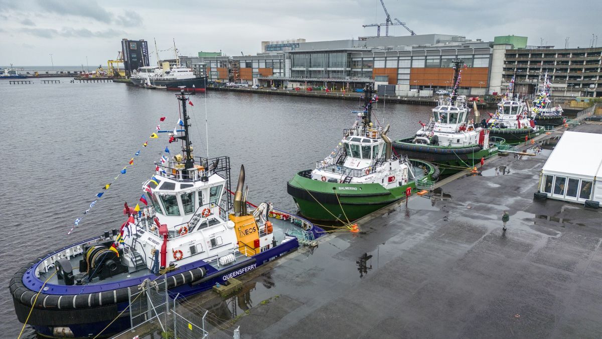 Riviera - News Content Hub - Line up of six new tugs for Targe Towing