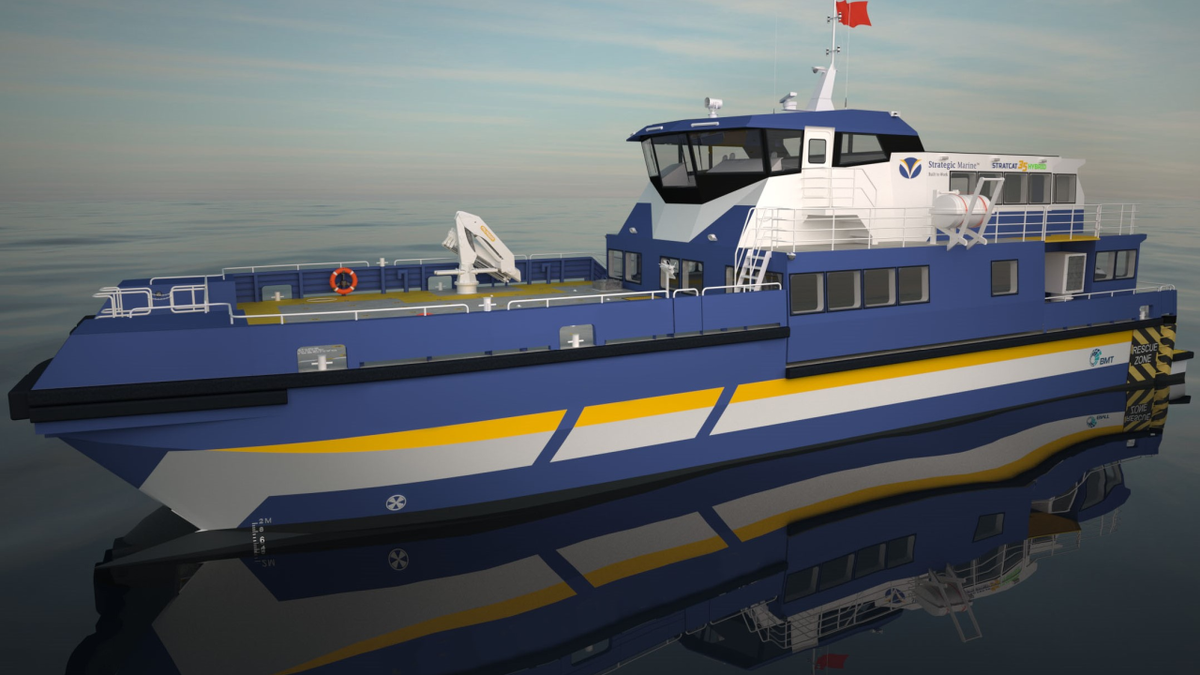 Riviera - News Content Hub - BMT and Strategic Marine unveil hybrid ...