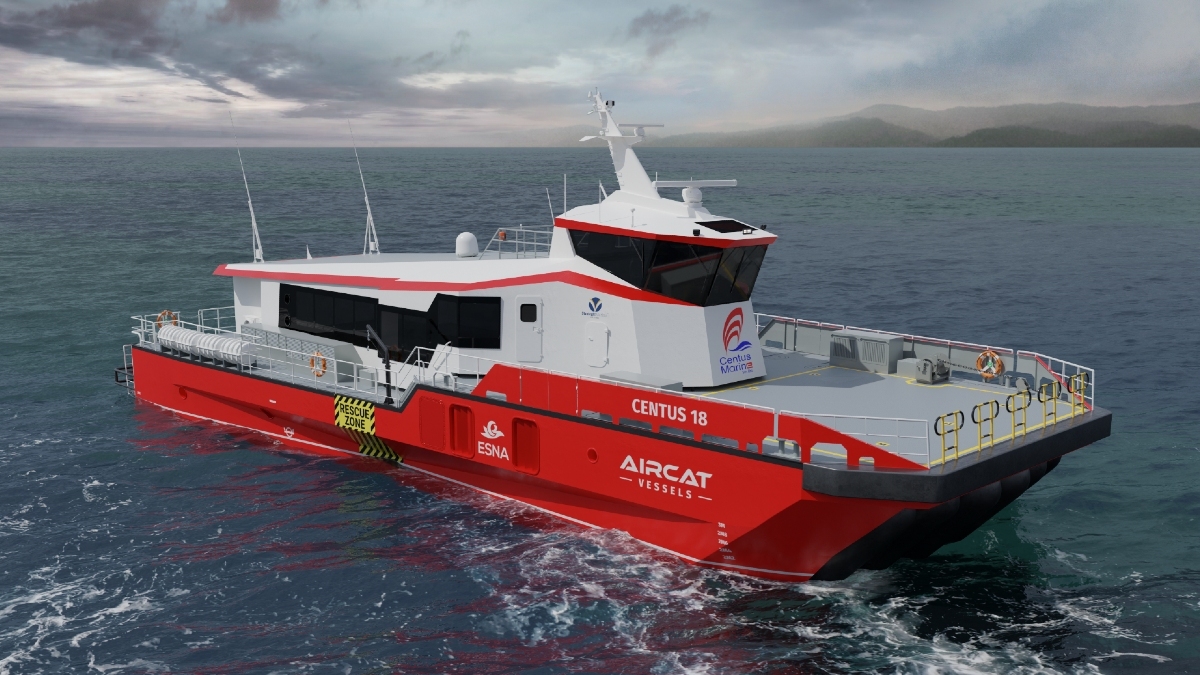 Riviera - News Content Hub - Centus Marine inks deal for 50+ knot, SES personnel transfer vessel