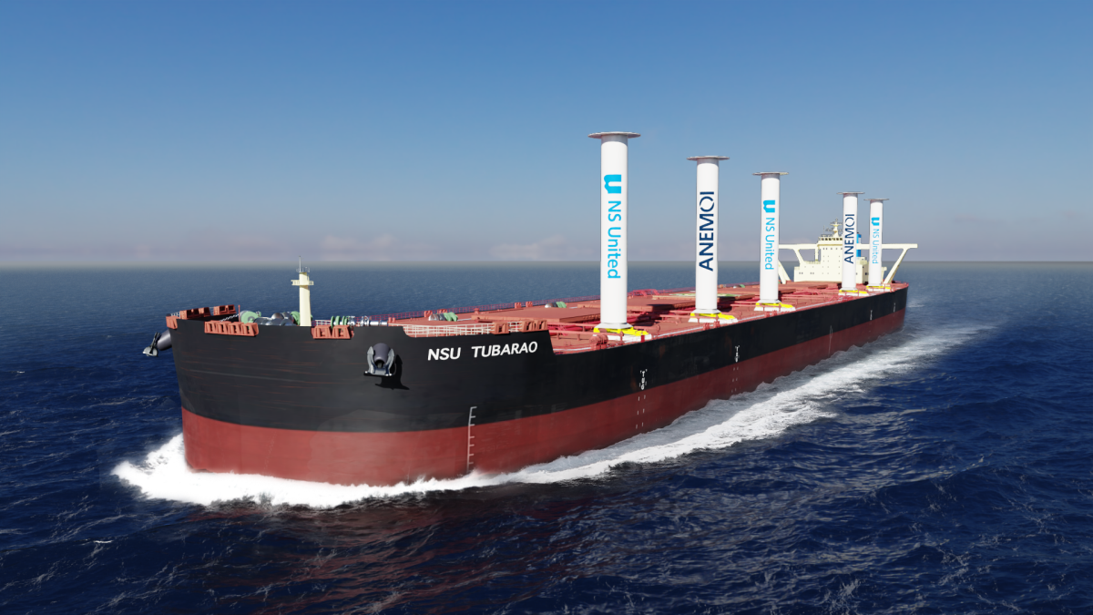 Riviera - News Content Hub - Vale to add rotor sails to VLOC