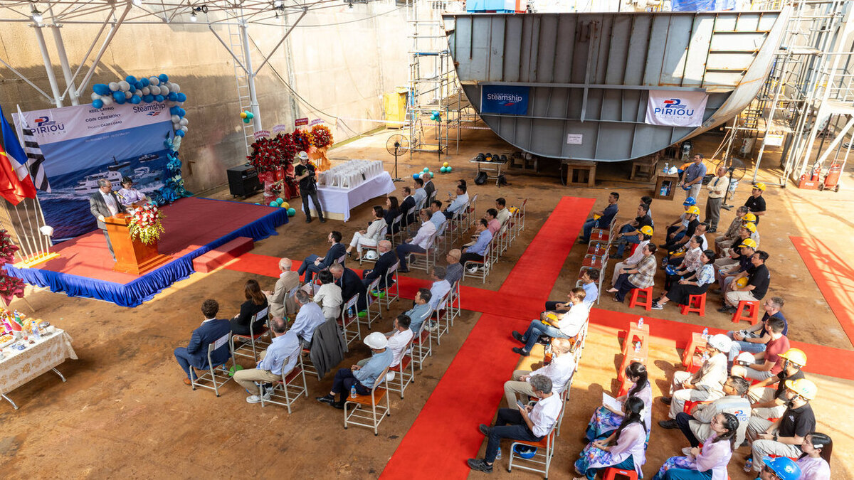 Riviera - News Content Hub - Keel laying marks birth of new ships for ...