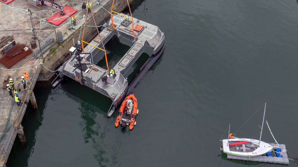 Riviera - News Content Hub - Innovative USV enters the water ahead of ...