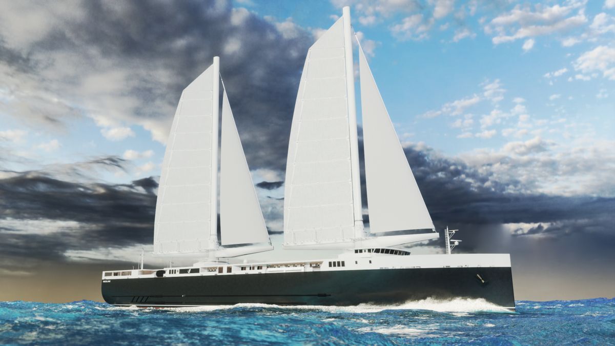 Riviera - News Content Hub - World’s largest sail cargo ship hits water ...