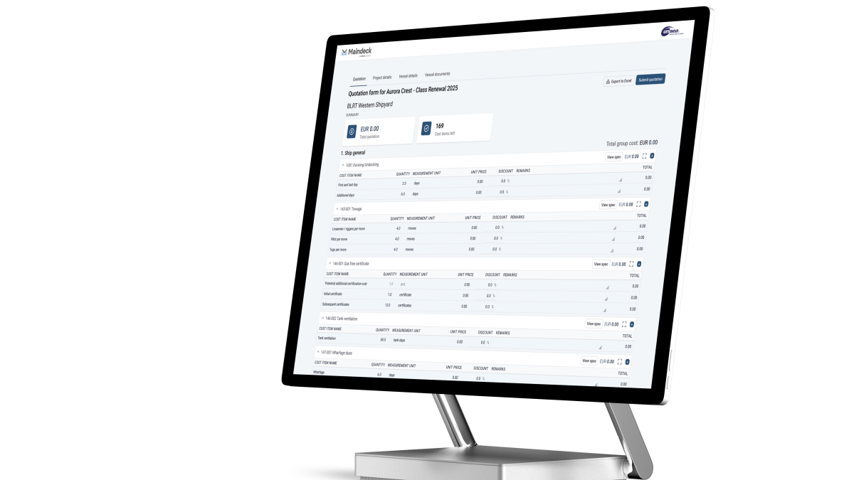 Riviera - News Content Hub - Drydocking quotation portal attracts 70 ...
