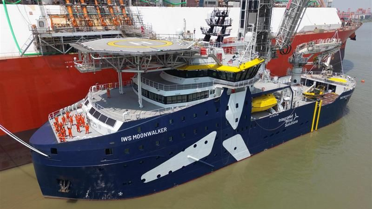 Riviera - News Content Hub - IWS takes delivery of fifth commissioning service operation vessel