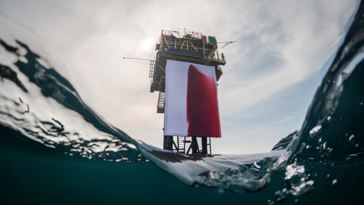 Riviera - News Content Hub - Greenpeace protests hit Shell offshore gas ...