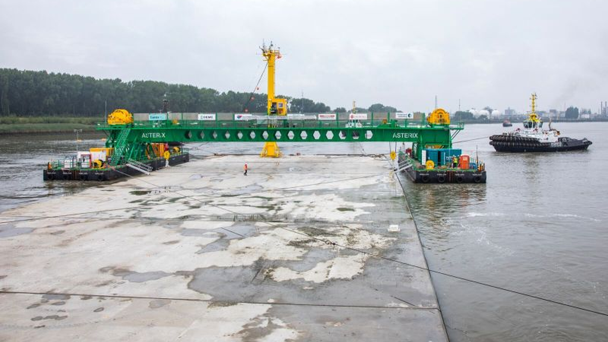 Riviera - News Content Hub - Sand accumulation delays Scheldt Tunnel ...